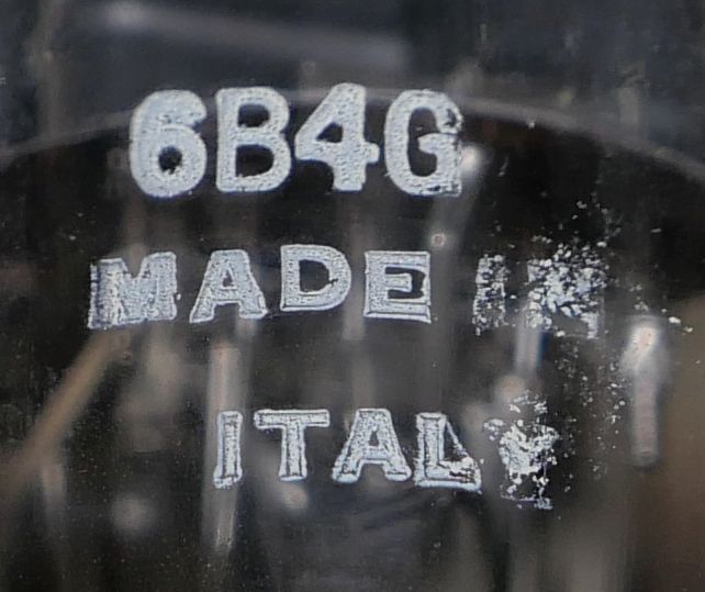 6B4Gという真空管ふたたび．．．（UNITEDの6B4G） | 世界の片隅で小さな声で申し訳なさそうに「スティール！」と叫ぶ！ - 楽天ブログ