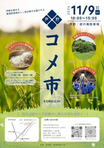 ★芦野コメ市★ 那須高原の遊び人 楽天ブログ